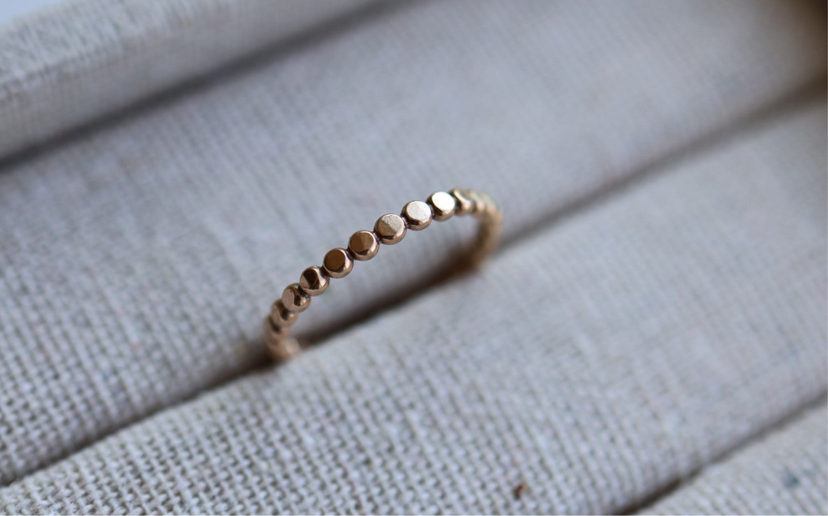 Bubble Stacking Rings – Golden Coyote Jewelry