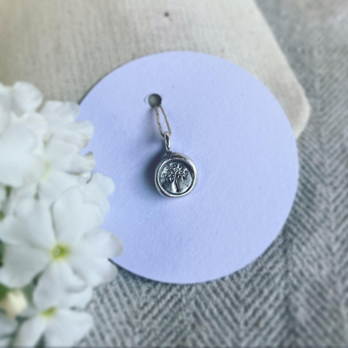 Cremation Ash Infused Silver Pendant – Golden Coyote Jewelry